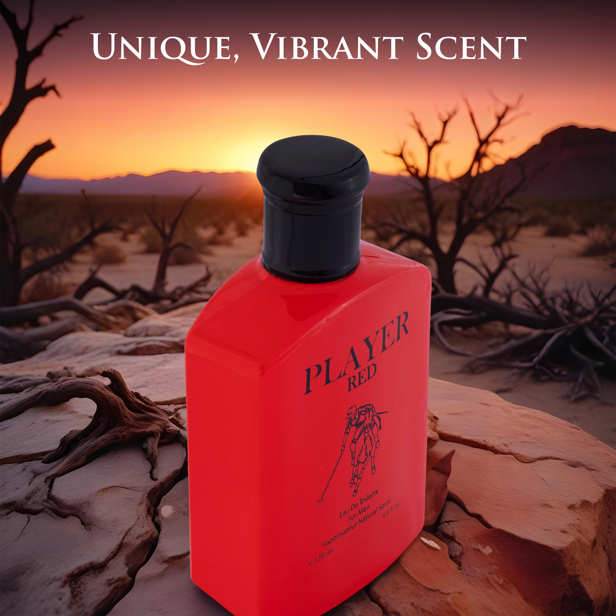 Player Red Cologne for Men 3.4 oz EDT - Bold & Energetic Scent | NovoG ...